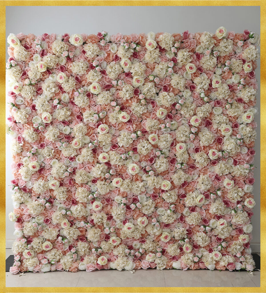 Transform Your Event with Our New York Flower Wall Collection