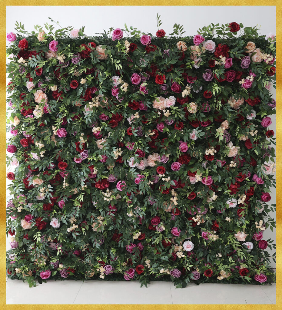 Transform Your Event with Our New York Flower Wall Collection