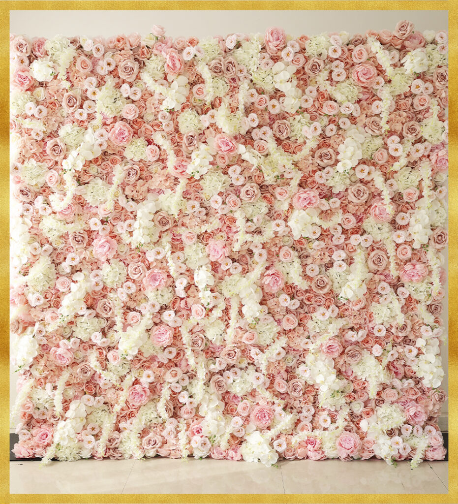 Transform Your Event with Our New York Flower Wall Collection