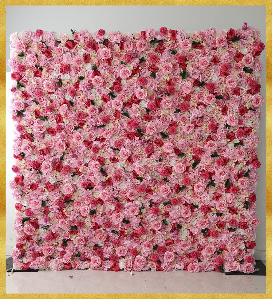 Transform Your Event with Our New York Flower Wall Collection