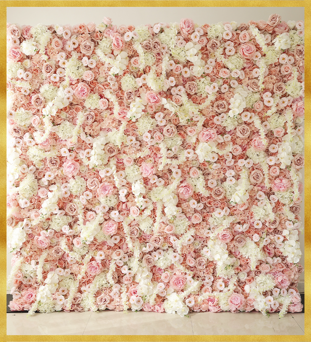 Transform Your Event with Our New York Flower Wall Collection