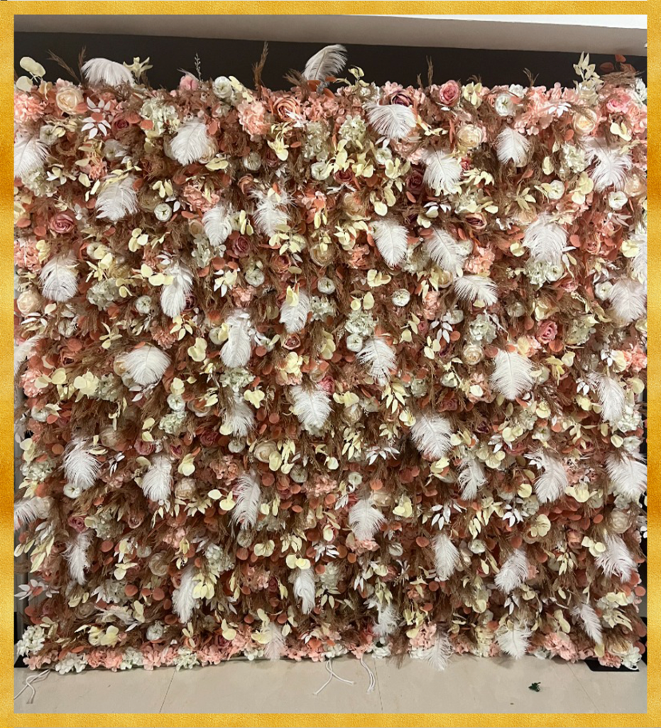 Transform Your Event with Our New York Flower Wall Collection